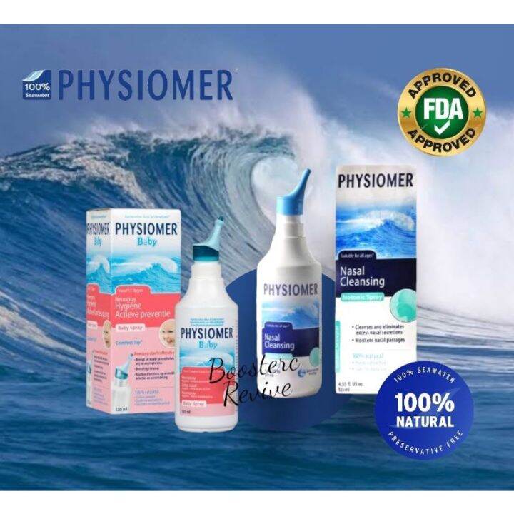 PHYSIOMER SEA WATER NASAL SPRAY - Normal Jet Nasal Spray (),Baby ...
