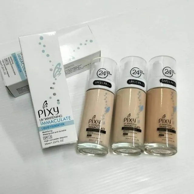 Pixy Full Coverage Whitening Silky Lasting full coverage foundation ...