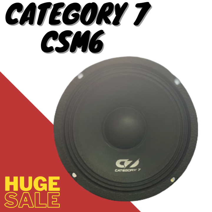 category 7 csm6 6.5 midrange speaker | Lazada PH