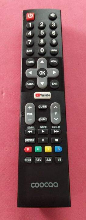 รีโมททีวีคูก้า(Remote control for COOCAA TV) ของแท้/ของใหม่โรงงาน ใช้ ...