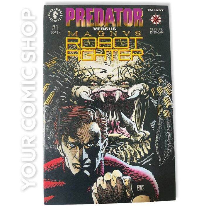 Predator VS Magnus Robot Fighter 1 Published Nov 1992 by Dark Horse ...
