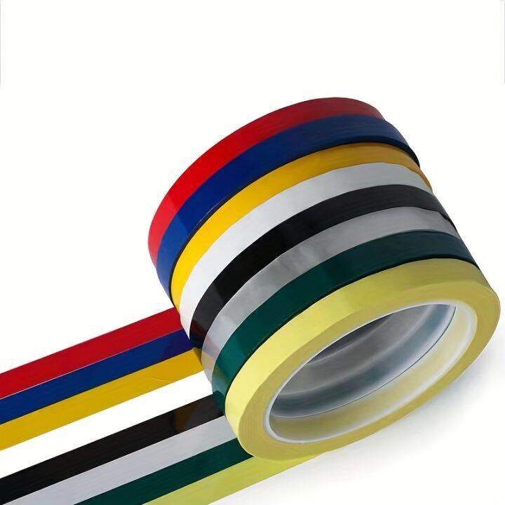 2 roll 5S Marking Tape Colored Tape Whiteboard Desk Divider Tape ...