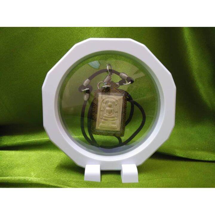 12.5x12.5CM PE 3D THAI AMULET Display Casing 12.5x12.5cm 3D 立体悬浮 PE 薄膜 ...
