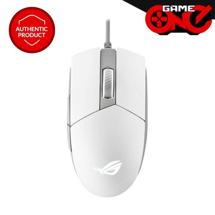 Asus ROG Strix Impact II Gaming Mouse [Moonlight White] | Lazada PH