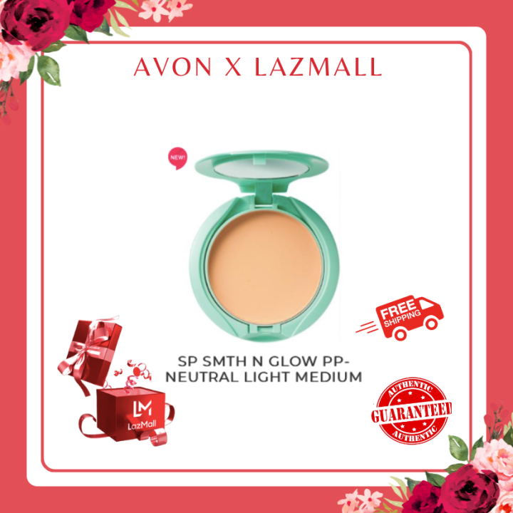 AVON Simply Pretty Smooth & Glow Pressed Powder 10g - Neutral Light ...