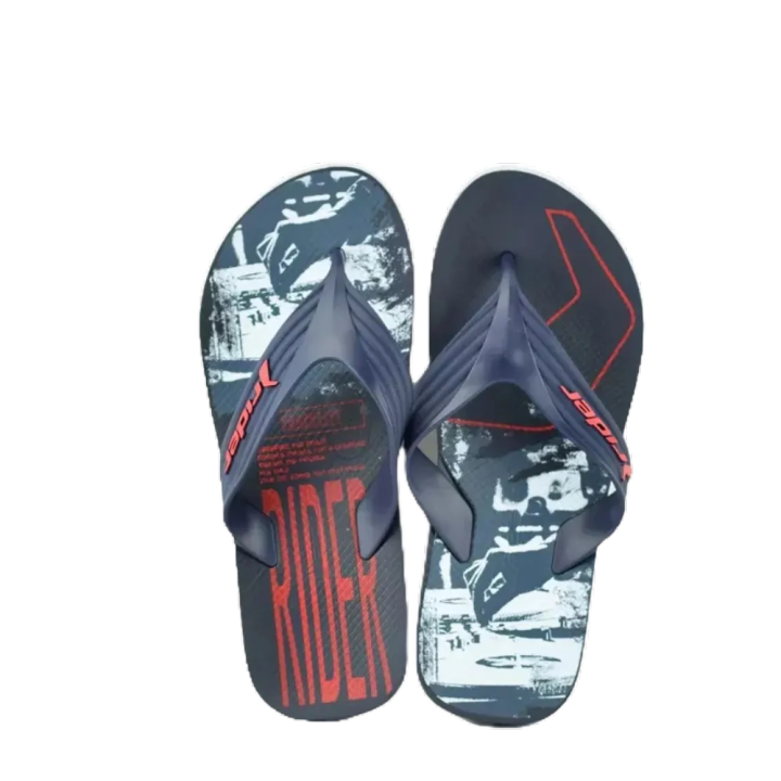 Rider Storm Dedo Ad Blue Red White Men's Slippers | Lazada PH