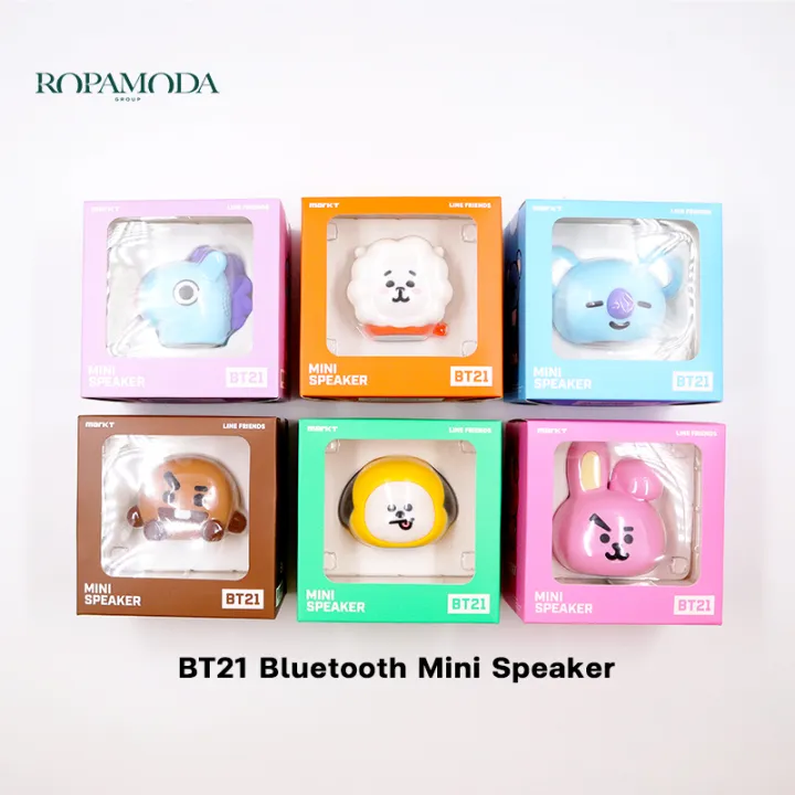 BTS (BT21 Official) BT21 Bluetooth Mini Speaker สินค้าพร้อมส่ง เพียง ...