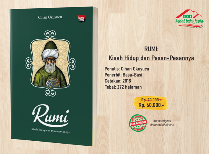 Buku RUMI: Kisah Hidup dan Pesan-Pesannya | Lazada Indonesia