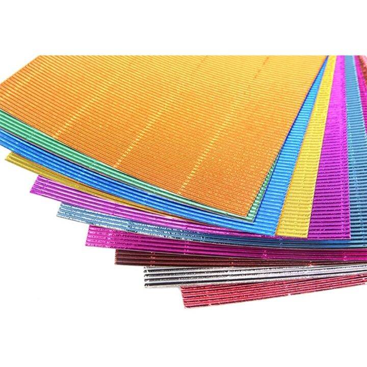 [Golden Dragon] Metallic Colored Corrugated Cardboard Paper for Crafts ...