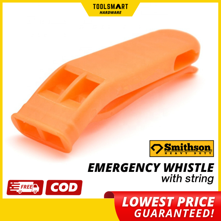 【SMITHSON】 Orange Whistle Emergency Whistle Plastic Whistle with ...