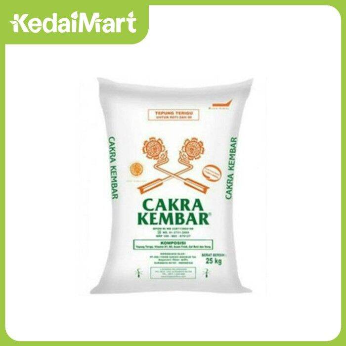 Tepung Terigu Cakra Kembar 25 Kg | Lazada Indonesia