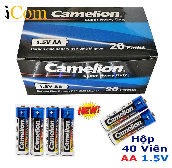 Pin AA Camelion Super Heavy Duty Hộp 40 Viên | Lazada.vn