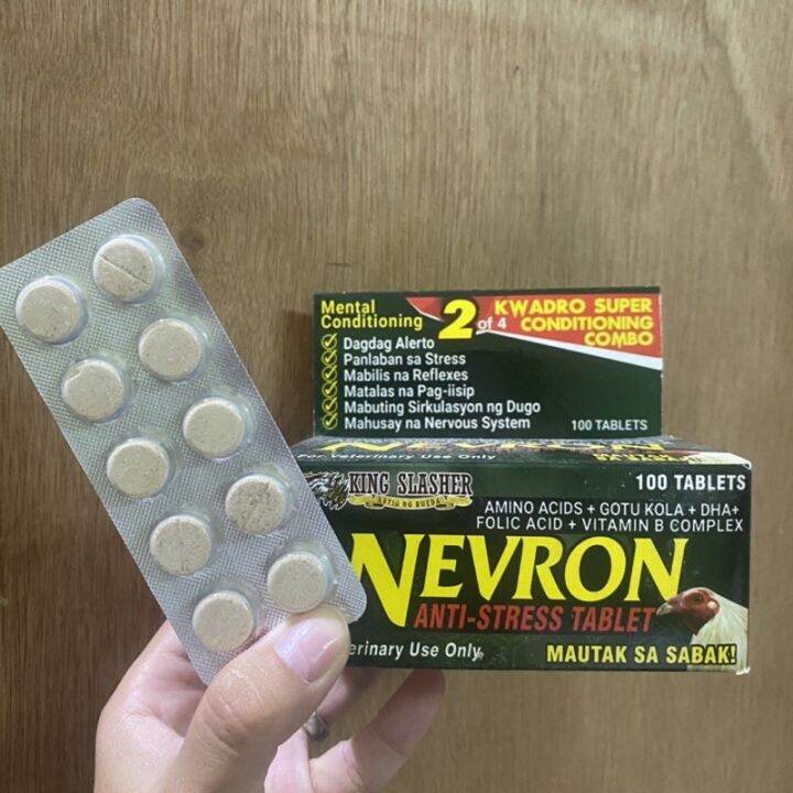 Nevron King Slasher for Gamefowl (10 TABLETS) | Lazada PH