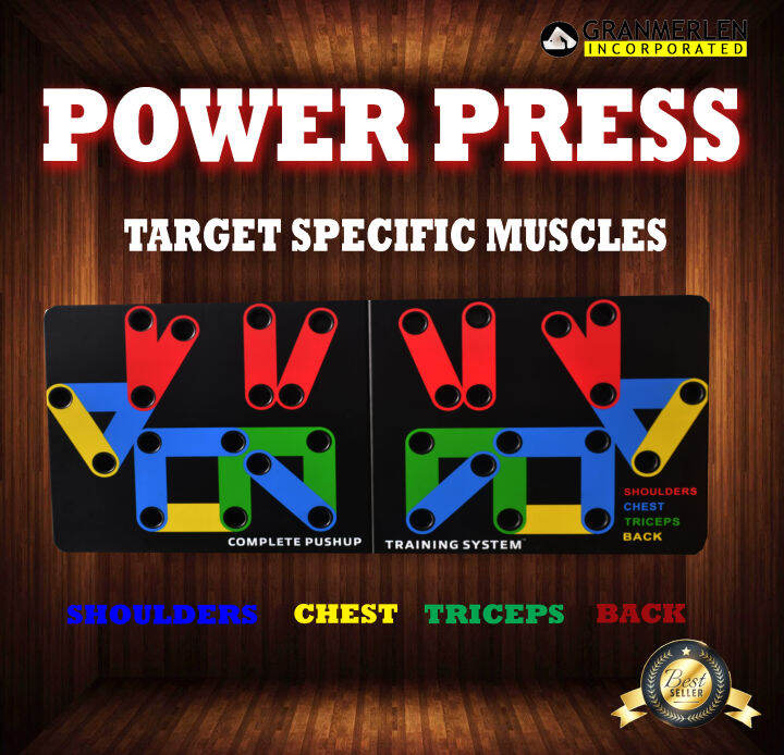 Complete Push Up Training System - Power Press Body Modeling | Lazada PH