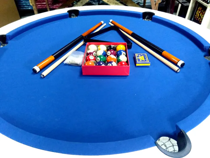 1 set BRANDNEW GRANITE ROUND BILLIARD TABLE WITH COMPLETE ACCESSORIES ...