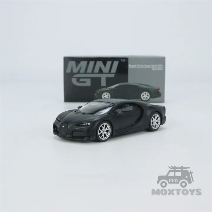 MINI GT 1:64 Bugatti Chiron Super Sport 300 Matte Black LHD Diecast ...
