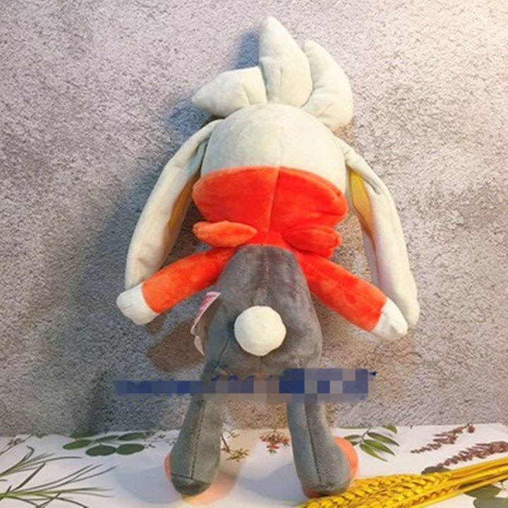 High Quality Original Anime Games Pokemon Raboot Soft Plush Toy Doll ...
