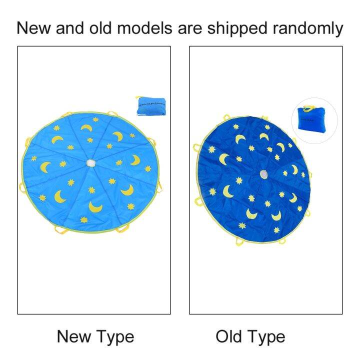 Play Parachute Jump-Sack Ballute Parachute ร่มสายรุ้ง ร่มชูชีพของเล่น ...