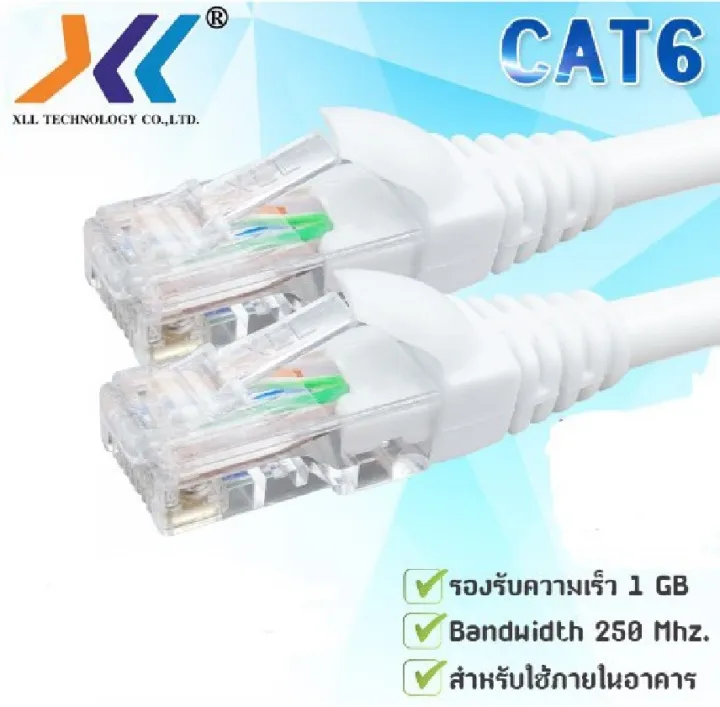 สายแลน CAT6 10 เมตร ภายใน xll | Lazada.co.th