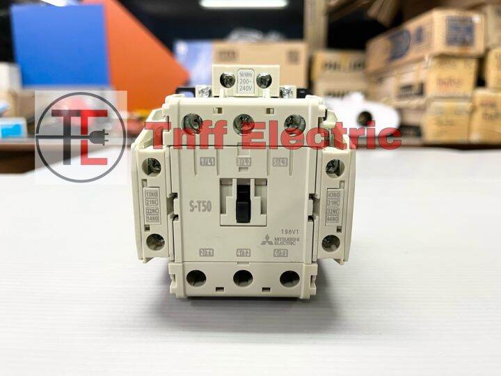 Mitsubishi Magnetic Contactor S-T50 (48V, 110V, 220V, 380V) | Lazada.co.th