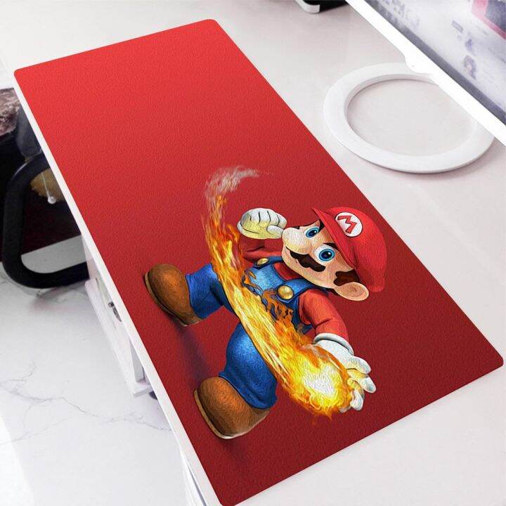 Mouse pad Anime Super Mario Computer Large Rubber Gaming Mousepad Gamer ...
