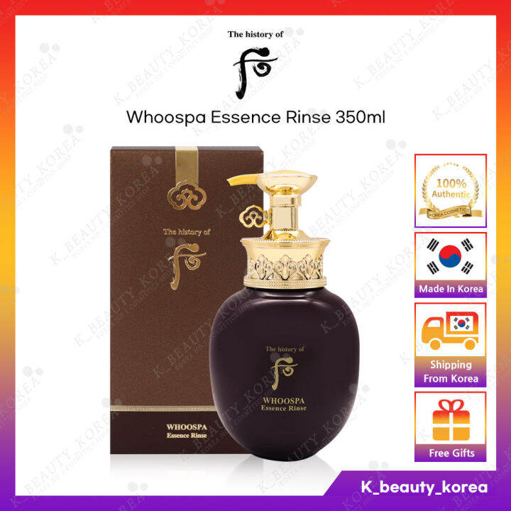[The history of Whoo] Whoospa Essence Rinse 350ml / Hair Care Moisturizing [Premium K-Beauty ...
