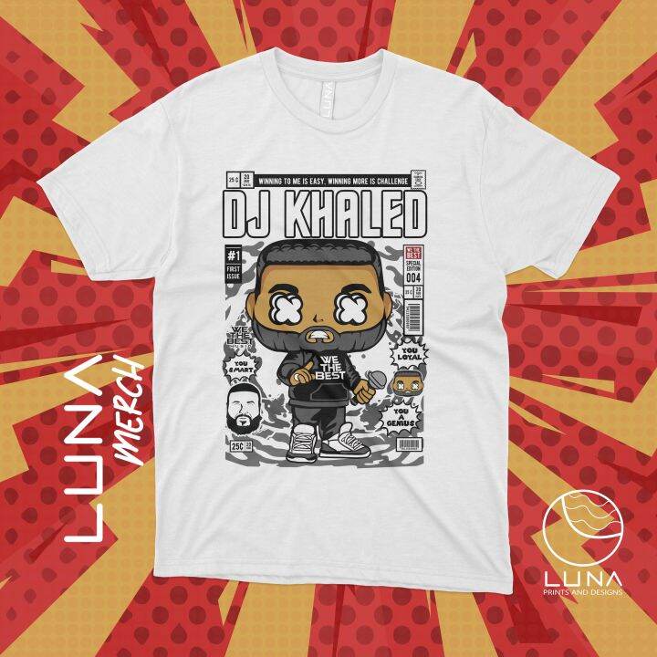 Pop Art- DJ Khaled Funko pop Chibi Shirt - The Luna Merch | Lazada PH