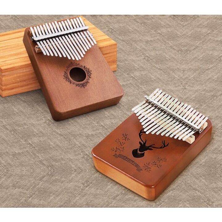 Alat Musik Kalimba 17 Key Kalimba Solid Wood Instrumen Kecapi- Kalimba ...
