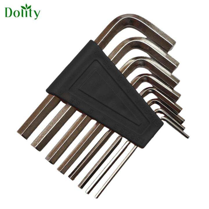 Dolity 8 Pieces Hex Key Set Replaces Allen Key Sets for Furniture ...