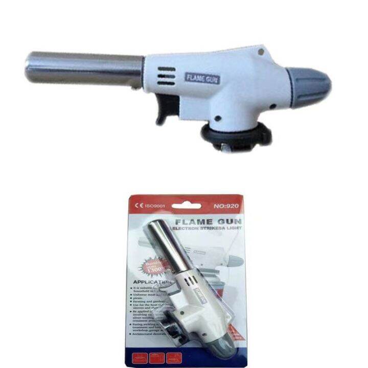 Flame Gun Auto Ignition Butane Torch / Blow Torch | Lazada PH