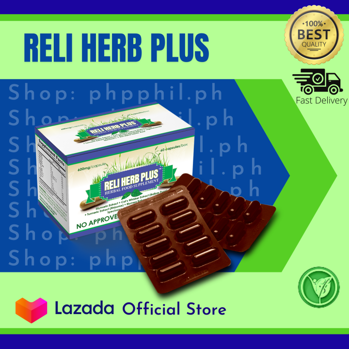 RELI HERB PLUS™ Total Protection to your 2 Vital Organs by Premium Health Provider | Lazada PH
