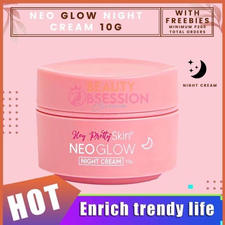 ♦ Hey Pretty Skin Neo Glow Night Cream 10g | Lazada PH