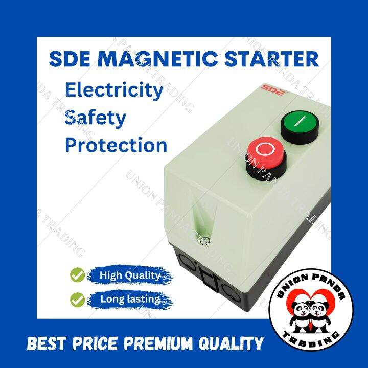 SDE MAGNETIC STARTER 1HP 2HP 3HP 5HP Magnetic Starter 3Phase Motor ...