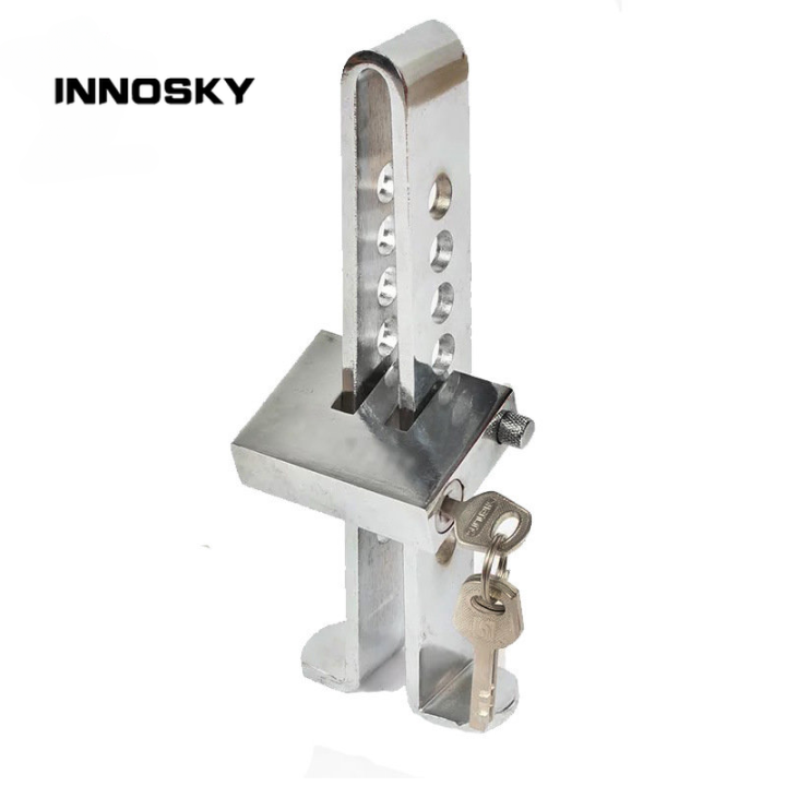 Stainless Steel Car Paddle Lock Pedal Keys Brake System Security Theft ...