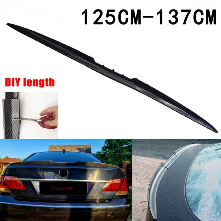 Racing spoiler Car Blade spoiler Universal Spoiler Trunk Wing Refit ...