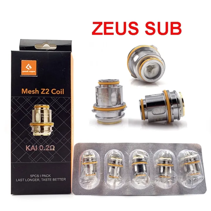Geekvape Z 0.2 Coil for Zeus Sub omh Legit ( 040) [Etry56Uy] | Lazada PH