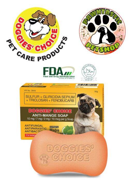 Doggies' Choice Soap 90g - Anti-Mange [ORANGE] | Lazada PH