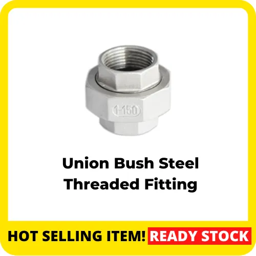 Union Stainless Steel SUS304 Threaded Fitting ( BSPT ) | Lazada