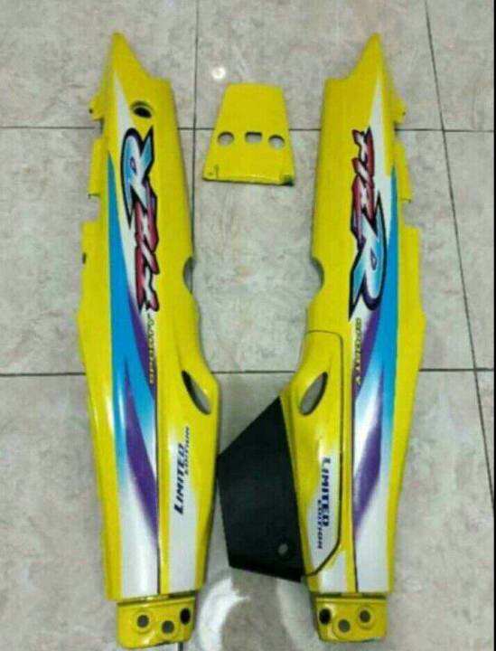 cover body bodi samping kanan kiri Yamaha Fiz r fizr warna kuning set ...