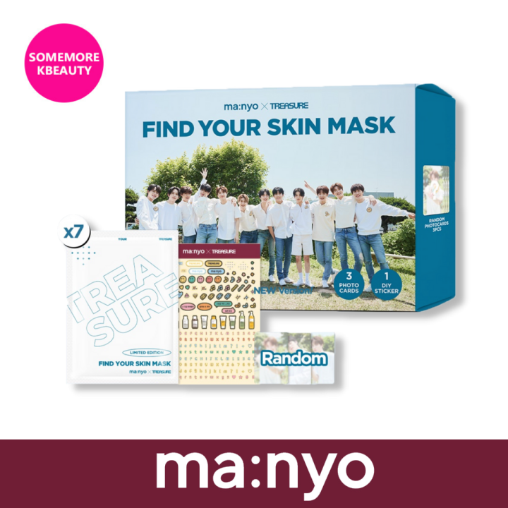 MANYO FACTORY Find Your Skin Mask [Treasure Limited Edition] 20ml*7ea ...