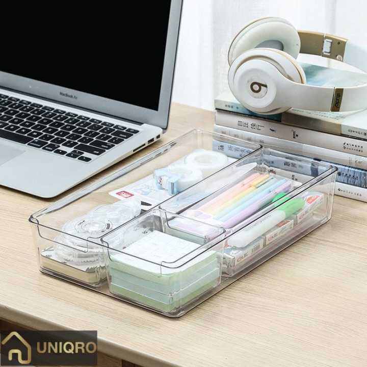KP-005-B Kotak organiser sekat laci rak transparan aklirik minimalis ...