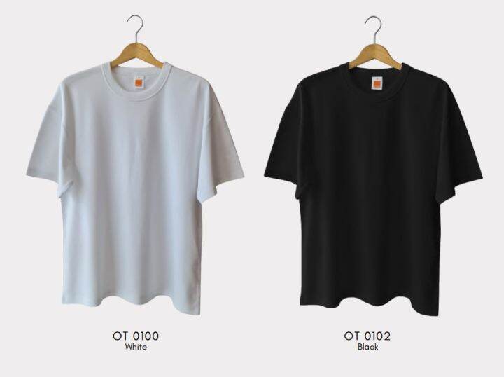 OREN SPORT OT01 210 GSM Oversized Cotton Unisex Poly-Cotton Plain Round ...