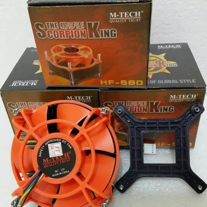 M-TECH ORIGINAL Fan LGA 775 Fan LGA Scorpion King Processor Heatsink ...