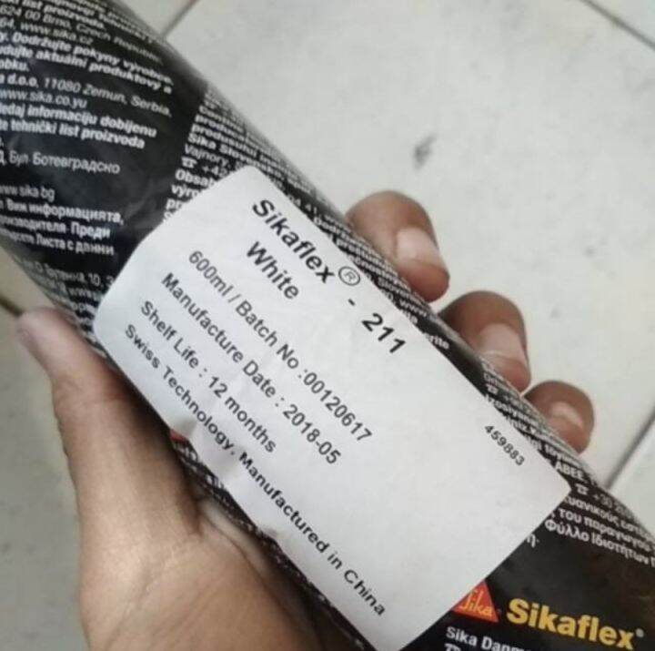 Sikaflex 211 sosis Sealant PU sika flex 211 polyurethane sosis | Lazada ...