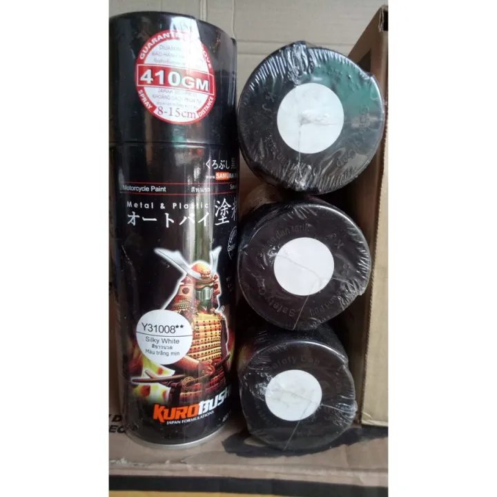 pilok pilox samurai silky white y31008 400ml putih mutiara putih metalik | Lazada Indonesia