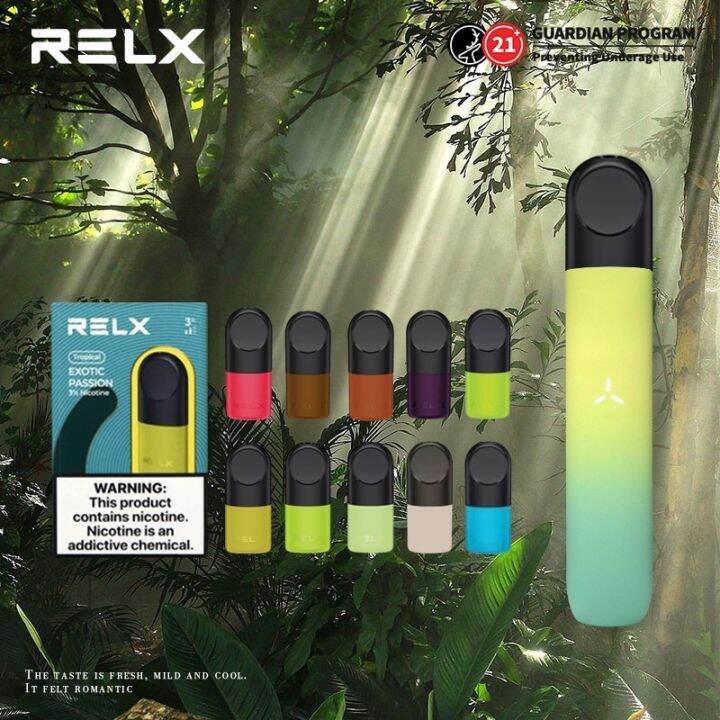 RELX Infinity device kit 5 colors available Free Pod【Arctic Mist ...