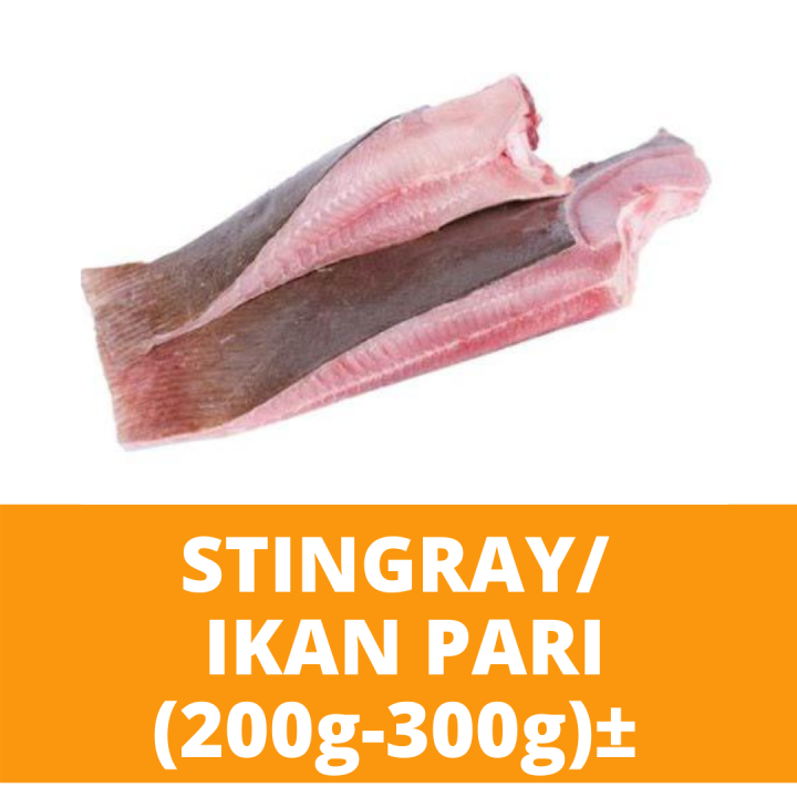Stingray/ Ikan Pari (200-300g per piece) 魔鬼鱼 Sung Tao Frozen Seafood ...