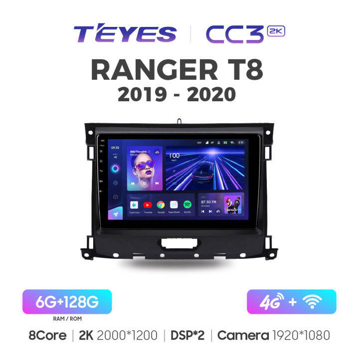 TEYES CC3 (Official) 9″ FORD RANGER T8 (2019 - 2020) Android Car Player/ The Best Head Unit in ...