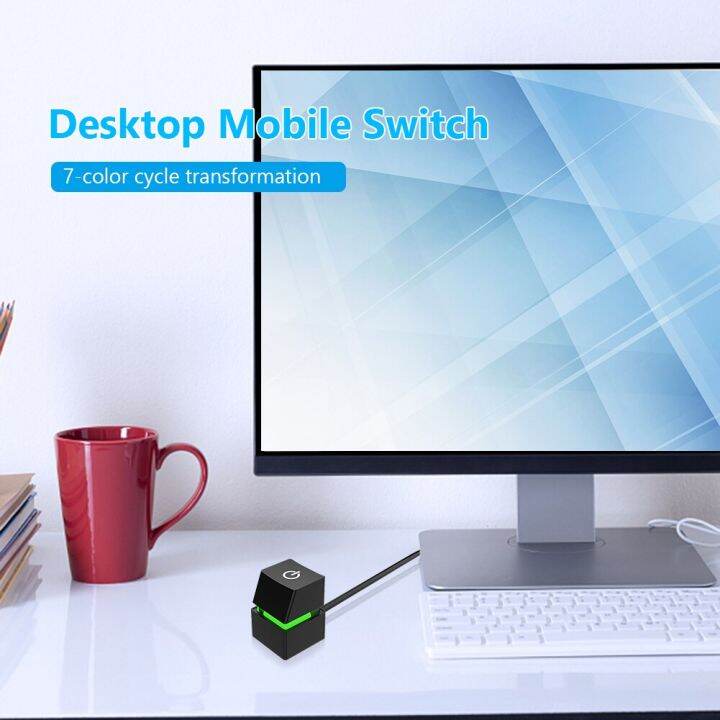 Desktop Computer Power Switch External Start Power Extension Cable ...