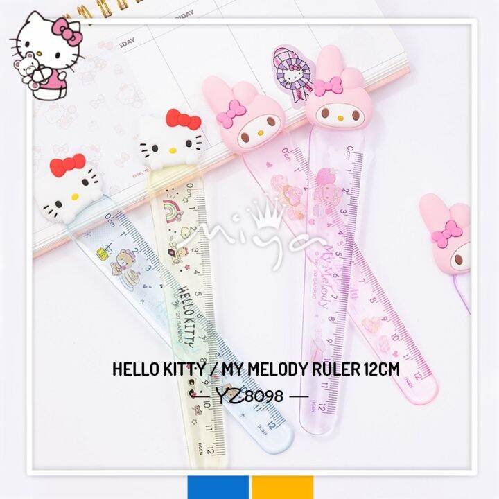 SANRIO HELLO KITTY / MY MELODY RULER - 12CM | Lazada